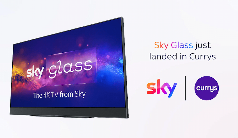 Currys has started selling Sky Glass TVs in its physical stores
