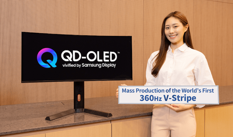 Samsung Display's next-gen QD-OLED panels to get V-stripe sub-pixels
